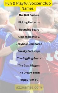 440+ Creative Soccer Club Names for Your Team | Unique & Catchy Ideas ...