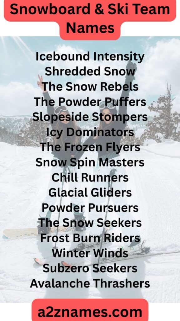 Ice Names: 690+ Cool and Creative Ideas for Your Winter-Inspired Team