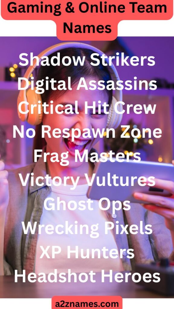 690+ Best Team Names for Sports, Work & Fun