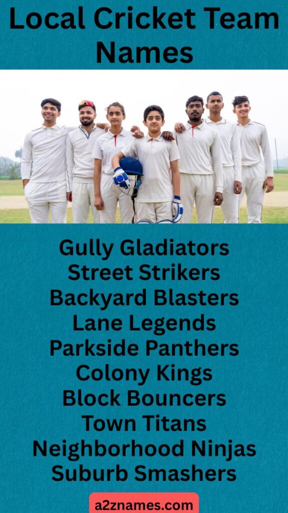 595+ Cricket Team Names: Unique, Funny & Catchy Ideas 2025